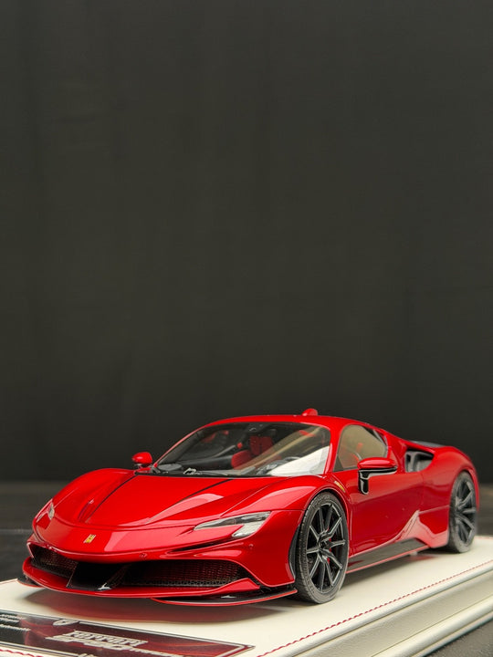 Ferrari SF90 Stradale (Candy Red) [Davis & Giovanni] 1:18 scale