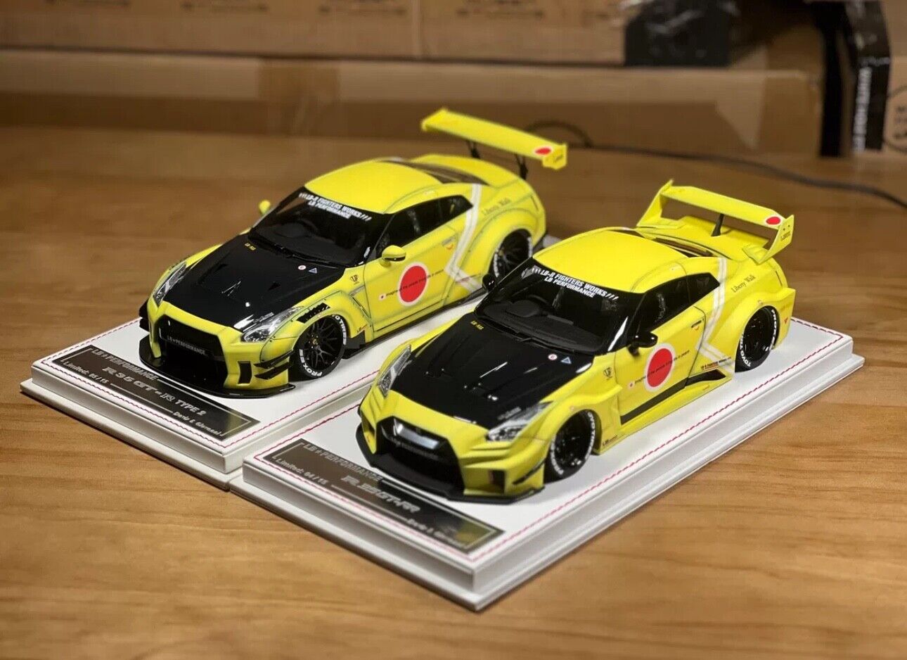 Nissan GT-R LBWK -SET- (Matt Yellow Zero Fighter) [Davis & Giovanni] 1