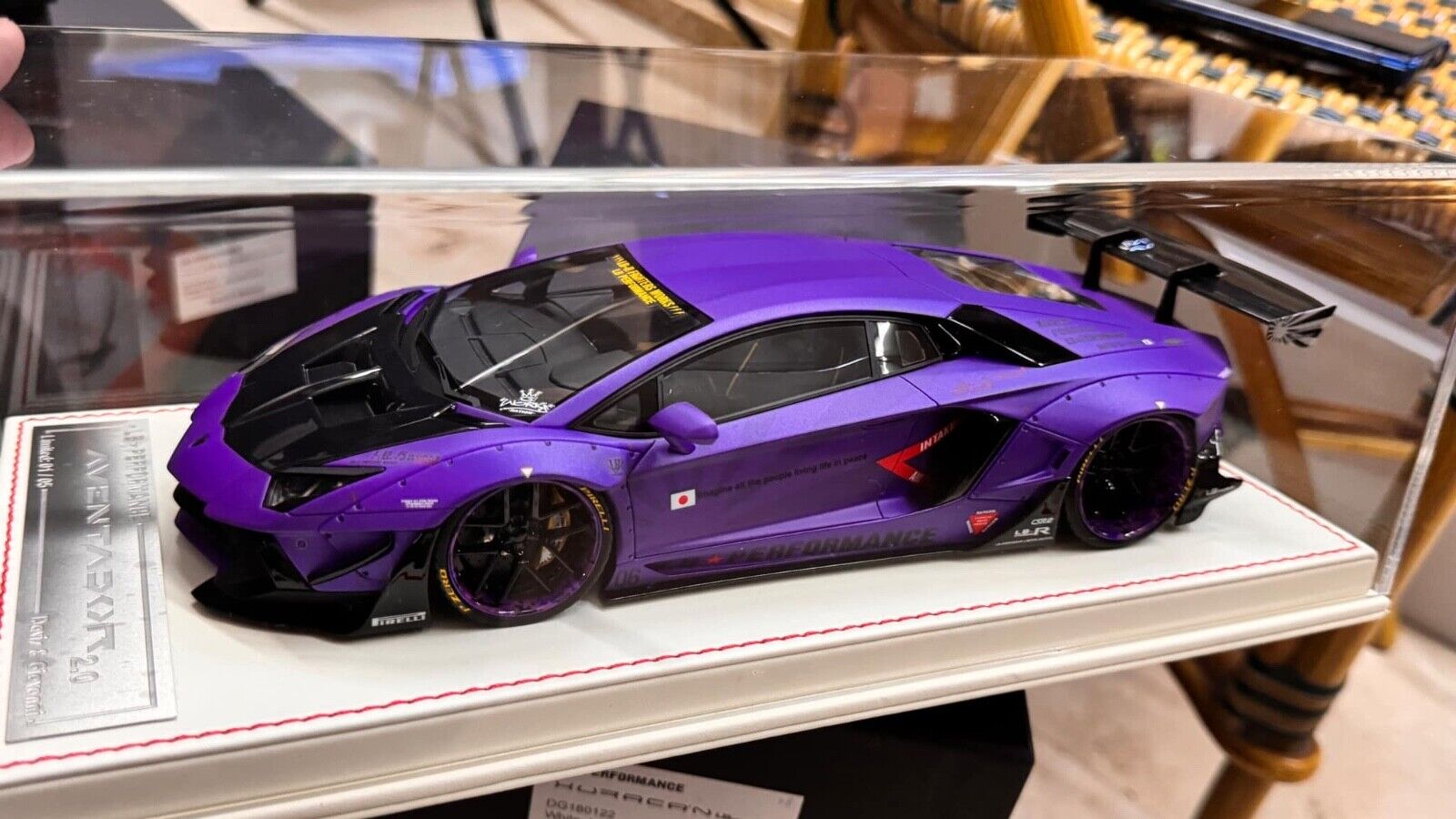 Lamborghini Aventador 2.0 LBWK (Matt Purple-ZF) [Davis & Giovanni] 1/1