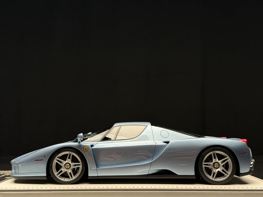 Ferrari Enzo (Ice Blue/ Black Interior) [Davis & Giovanni] 1:18 scale