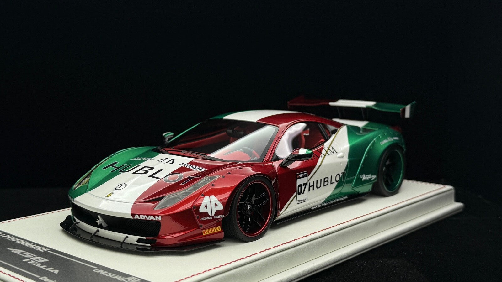Ferrari 458 Italia LBWK (Italy Flag Racing Livery)[Davis & Giovanni] 1