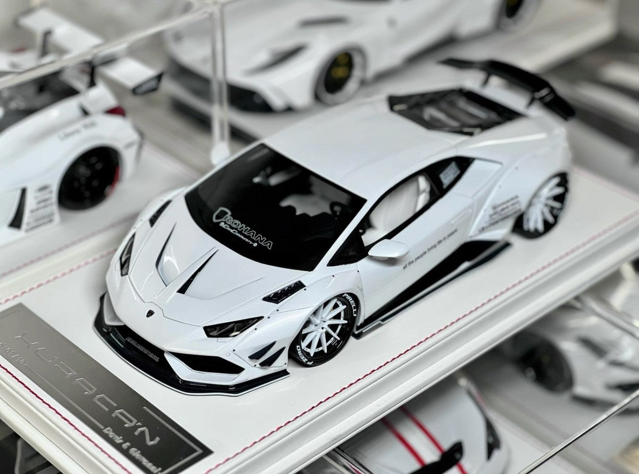 Lamborghini Huracan LBWK x Mansory (White) [Davis & Giovanni] 1/18 sca