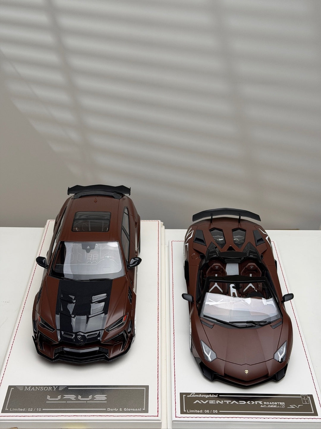 Lamborghini Aventador & Urus (Travis Scott) [Davis & Giovanni] 1:18 sc
